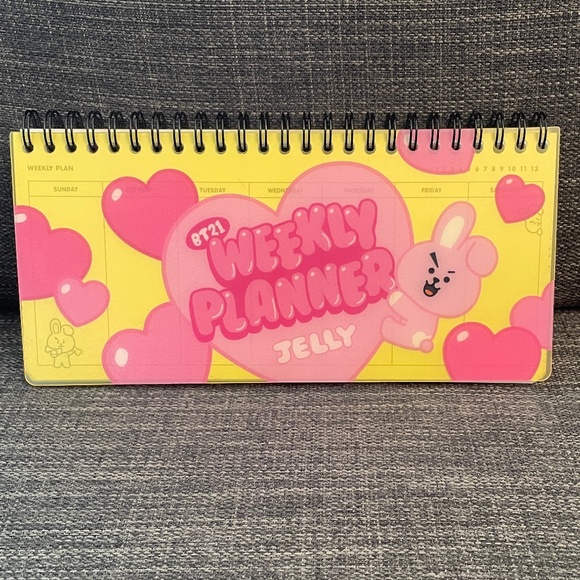 bt21 | Office | New Bt2 Undated Weekly Planner | Poshmark